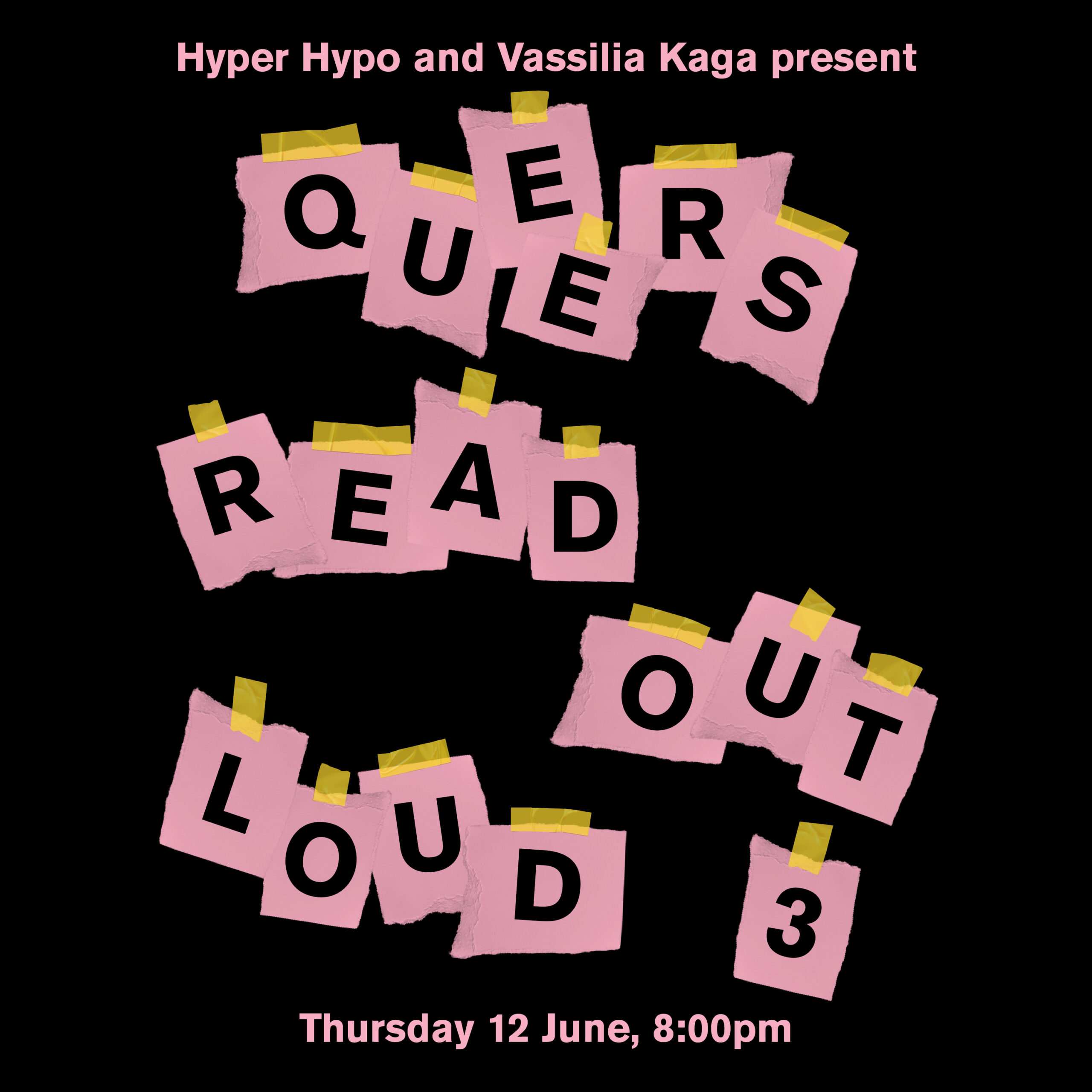 Queers Read Out Loud 3 - Hyper Hypo